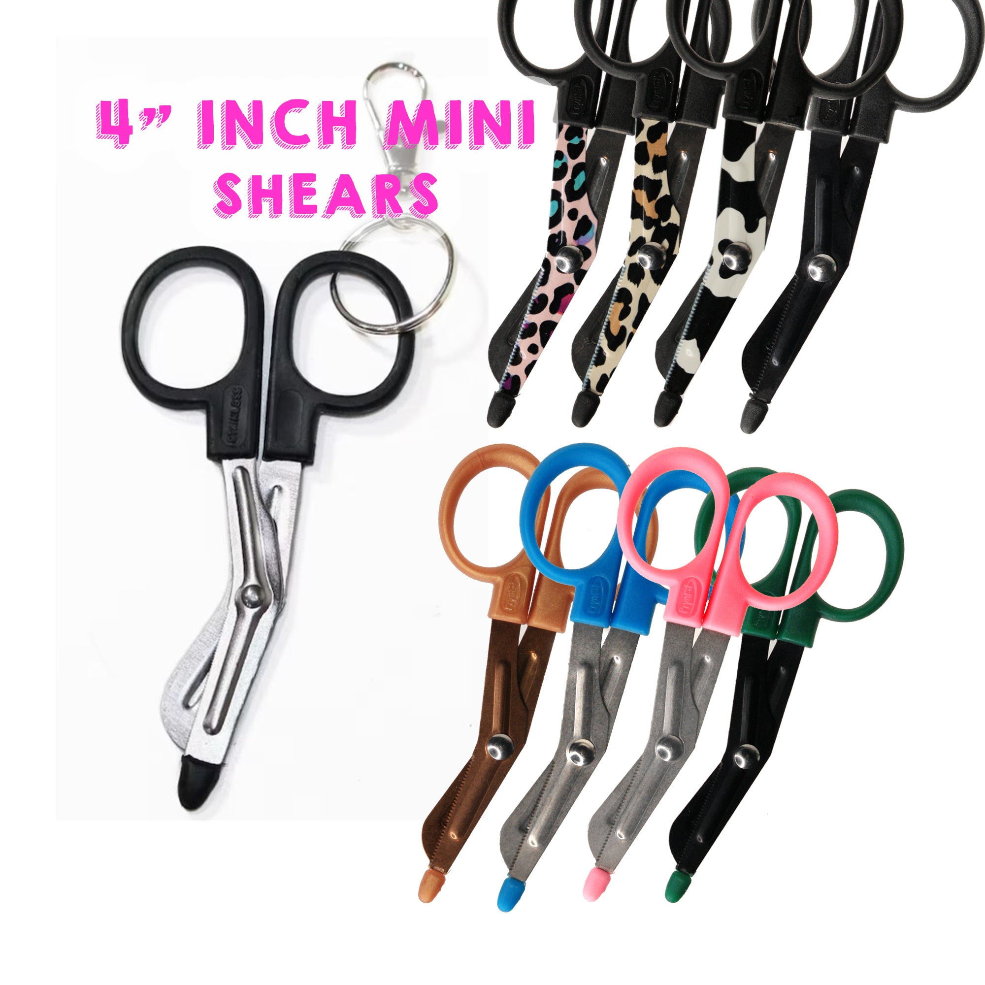 4" Mini Shears & Accessories | Mini Trauma Shears |Trauma Shears ...
